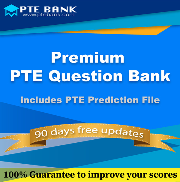 PTE 100% REAL Exam Question Bank (free latest updates)