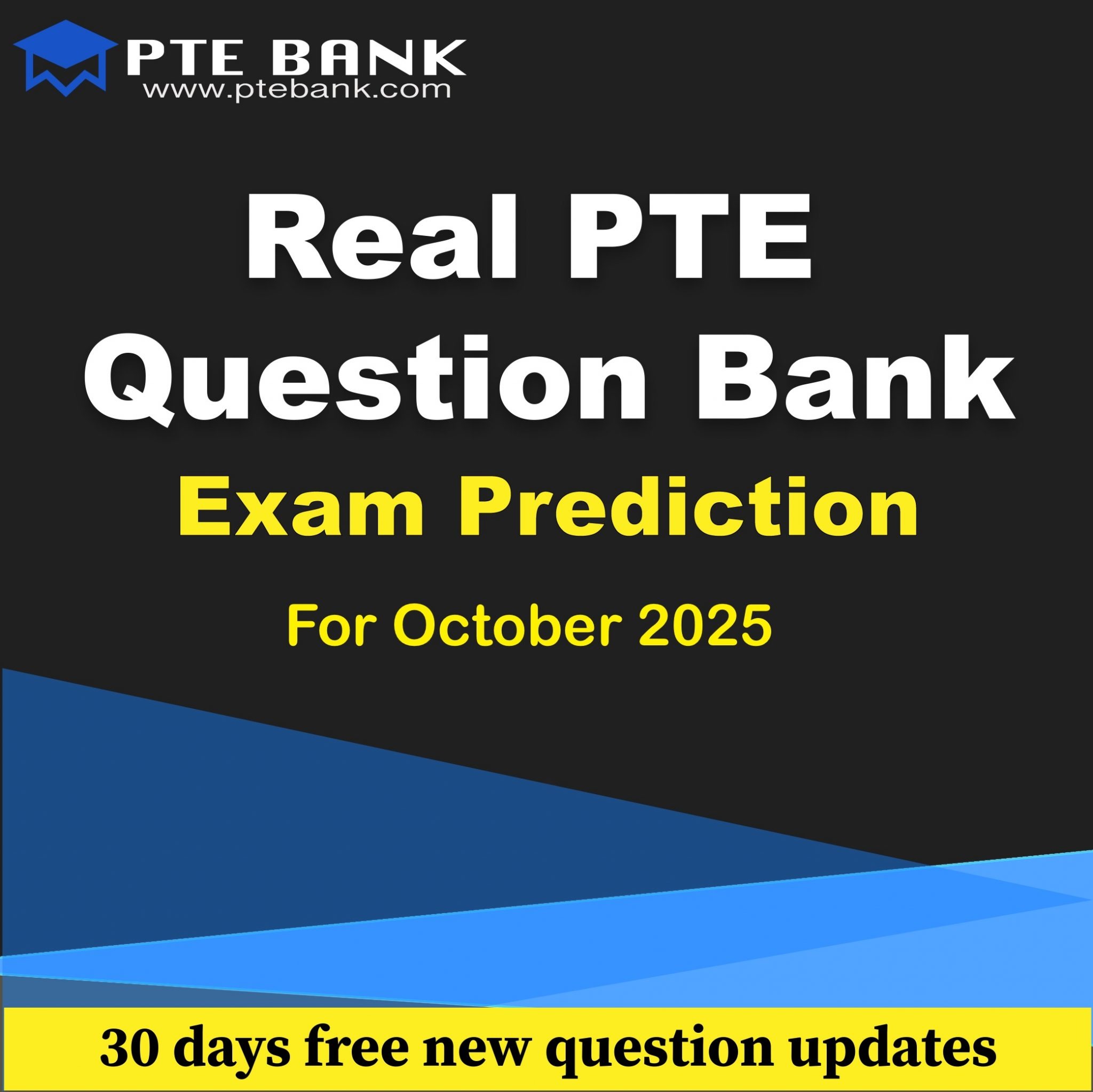 PTE 100% REAL Exam Question Bank (free latest updates)