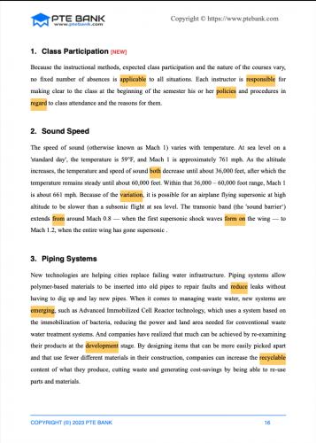 PTE Test All in One Question Bank | PTE Question Bank