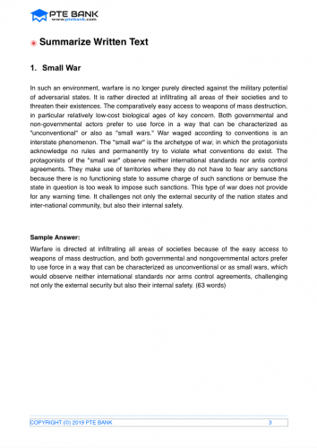 PTE Test All in One Question Bank | PTE Question Bank